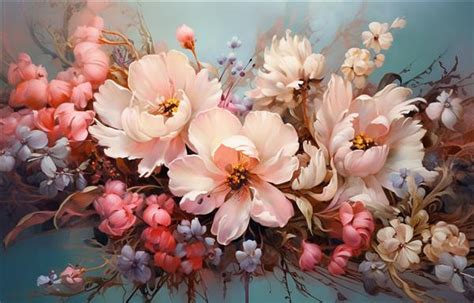 چکیده دیوار پس زمینه مد آبرنگ رنگ گیاهان گل ها برگ ها عنصر طلا 1709745