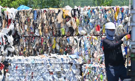 포토 돌고 도는 재활용 쓰레기