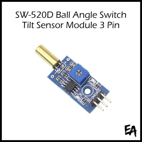 Sw 520d Ball Angle Switch Tilt Sensor Module Shopee Malaysia