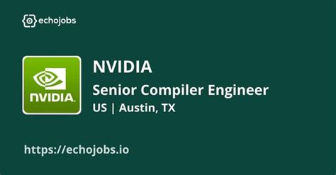 Nvidia Is Hiring Senior Compiler Engineer Llvm Usd 148k 276k Austin Tx Deep Learning R
