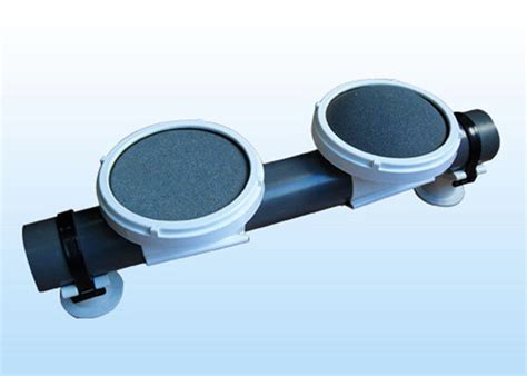 Silicon Disc Air Diffuser For Aeration Works Residential Sewage Treatment Plant Saddle Mounted