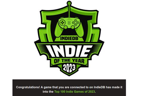 My Godot Game Made Into The Indie Of The Year Top 100 Thanks For Your Vote Link In Commentbio