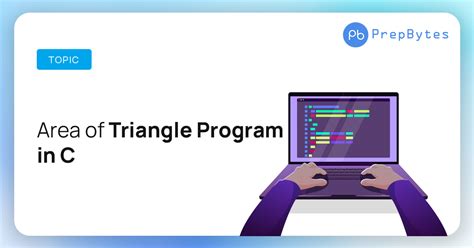 Area Of Triangle Program In C