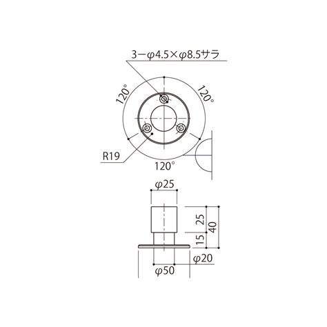 Dc 52vz 1｜ドアーストップ｜シブタニ（sys） イブニーズ Com 建築金物（ドア・窓・サッシ金物）の販売・専門店