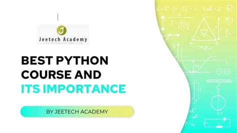 Ppt Best Python Course And Its Importance Powerpoint Presentation Free Download Id11678832