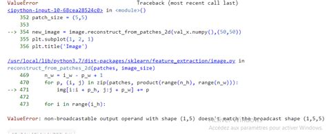 Error In Reconstruction Patches Cnn Pytorch Forums