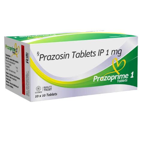 Prazosin 1 Mg At Best Price In Jaipur Rajasthan Steris Healthcare