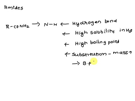 Solved Select All That Are True Regarding Amides Primary And Secondary Amides Generally Have