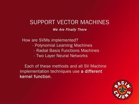 Statistical Learning Theory And Classifications Based On Support Vector