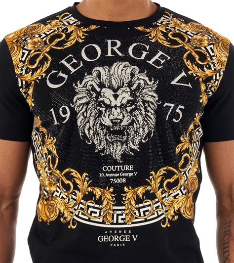 Gv Leo Tee Black Gv2502 Todays Man Store