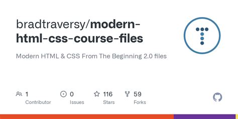 Releases · Bradtraversymodern Html Css Course Files · Github