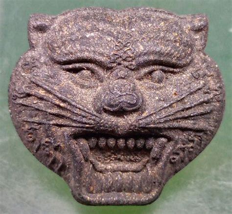 หน้าเสือมหาอำนาจ หลวงปู่น่วม วัดโพธิ์ศรีเจริญ สุพรรณบุรี ปี 2553 Id 5019552326877184