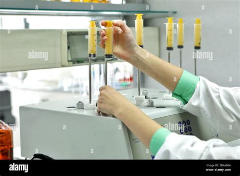 A Female Chemist Conducts Solubility Tests Of Tablets And Other Dosage Forms Erveka