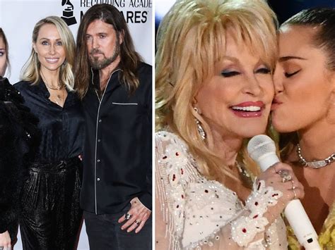 Miley Cyrus Mom And Dad