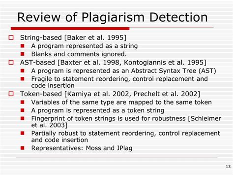 Ppt Gplag Detection Of Software Plagiarism By Program Dependence Graph Analysis Powerpoint
