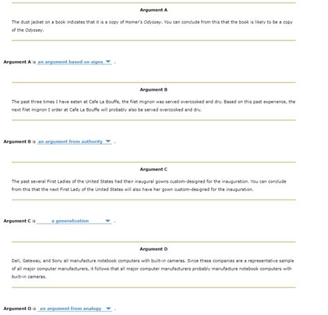 Solved 6 Inductive Argument Forms There Are Many Inductive