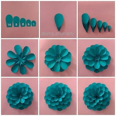 Passo A Passo Dessas Flores De Papel Bem F Cil De Fazer E Deixa Qualquer Decora O S Flores