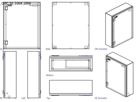 Typical ABB SMDB Panel Incomer Up To 160A Outgoing 10x Up To 100A 25KA Panels And Parts Shopping