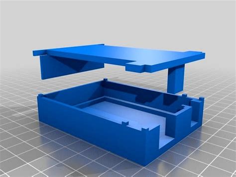Arduino Case With Lid By Darianschilling 3d Model