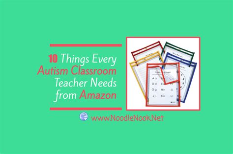 Autism Classroom Setup 10 Must Haves From Amazon Noodlenook Net