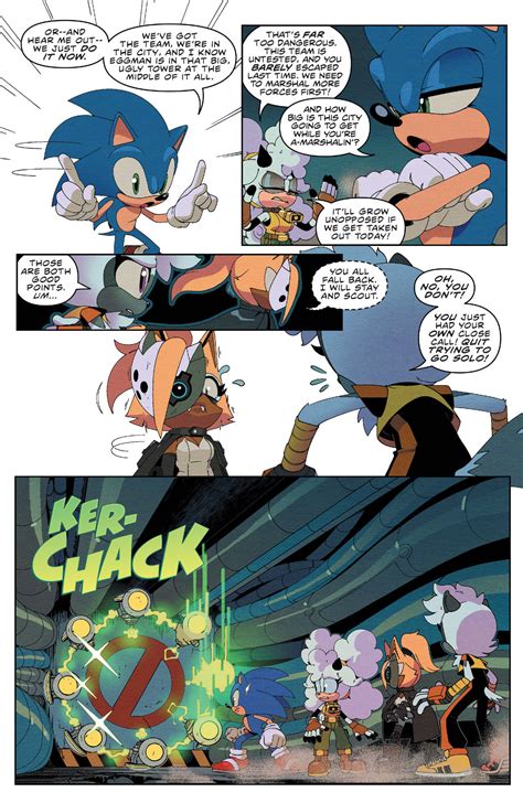 Sonic The Hedgehog IDW 1 77 Read Comic Online