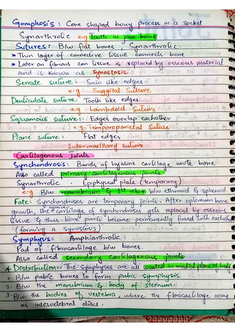 SOLUTION Joints Types And Classification Studypool