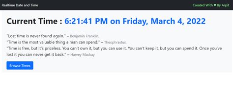 Front End Web Projects Arpit Ghura