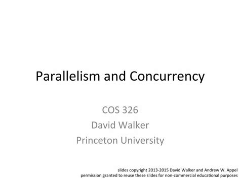 Pdf Parallelism And Concurrencytask Parallelism Diﬀerent Computaons