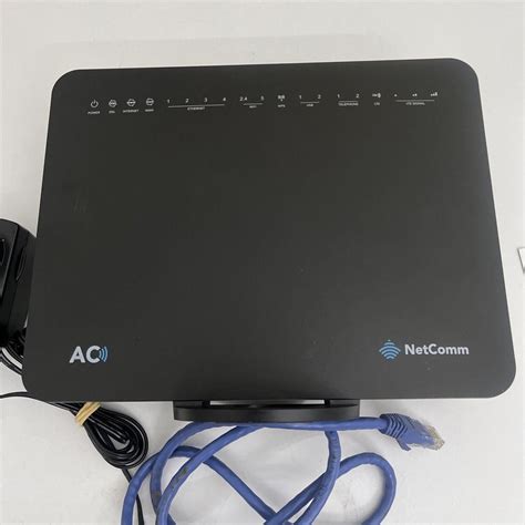 Netcomm Enhanced Hybrid 4g Lte Wireless Router Nl1901acv Retro Unit