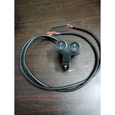 ON OFF DOUBLE SWITCH W CLAMP W WIRE Shopee Philippines