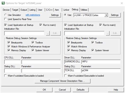 Keil Uvision 5 Nrf52840 Error Flash Download Failed Cortex M4 Nordic Qanda Nordic Devzone