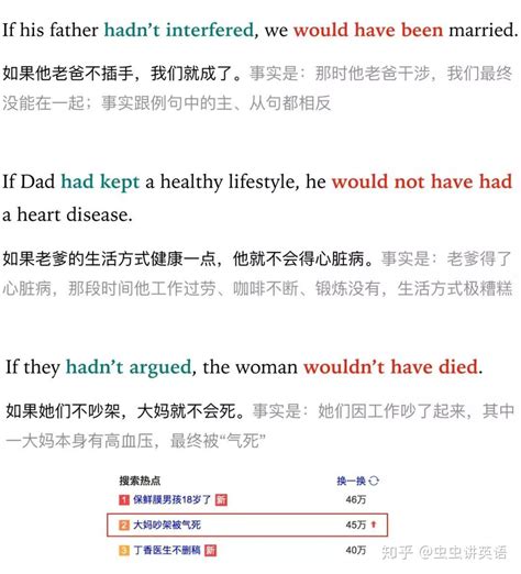 虚拟语气攻略一跟事实相反的3类if从句 虫虫讲英语 知乎