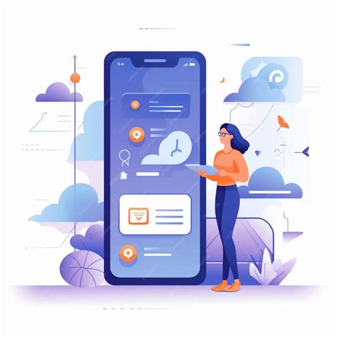 Premium Ai Image A Female Skilled Mobile App Developer Specializing In Mobile Applications