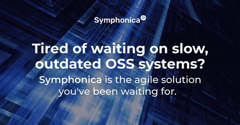 symphonica the leader in agentic no code oss for telcos symphonica oss