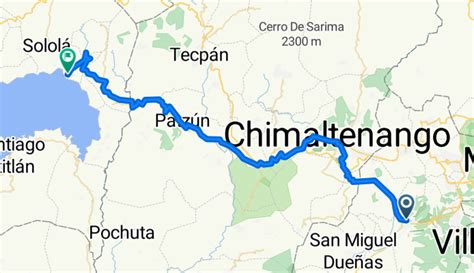 1 Antigua Panajachel Cycling Route 🚲 Bikemap