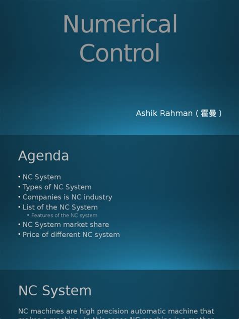 Nc System Pdf Numerical Control Tools