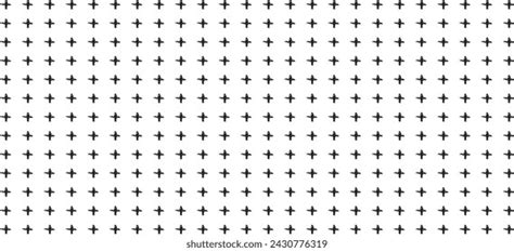 Cross Sign Pattern Plus Cross Plus Stock Vector Royalty Free 2430776319 Shutterstock