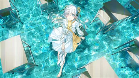 Safebooru 1girl Absurdres Barefoot Blonde Hair Blue Eyes Boots