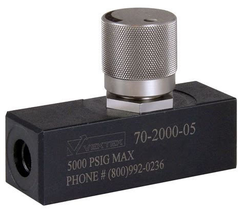Vektek In Line Flow Control Valve