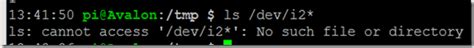 Enabling And Checking I2c On The Raspberry Pi Using The Command Line