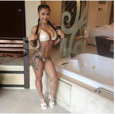 Hien Nguyen Hardbody Asian Bikini Pose Pic