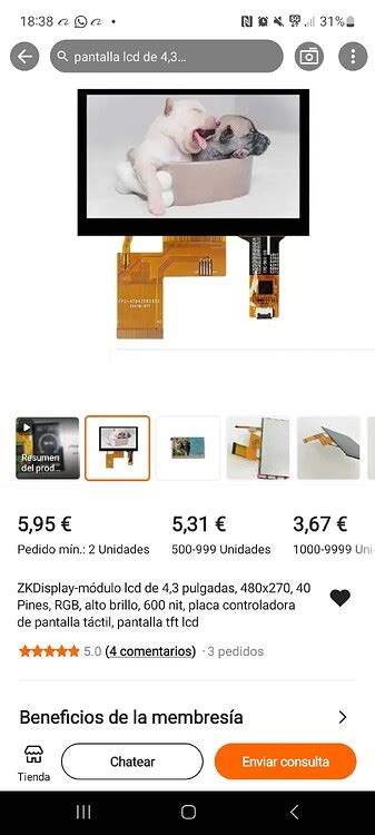 Interfaz óptima para conexión de pantalla LCD con Arduino mega Hardware Arduino Forum