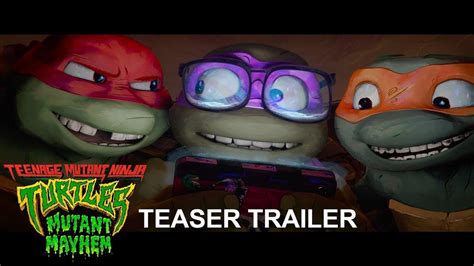 Teenage Mutant Ninja Turtles Mutant Mayhem Trailer Released