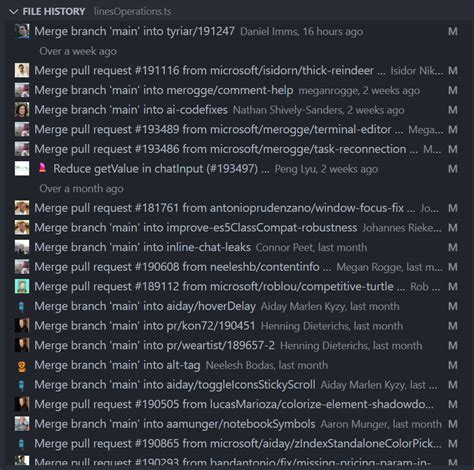 allow filtering of merge commits in file history view · issue 2944 · gitkraken vscode gitlens