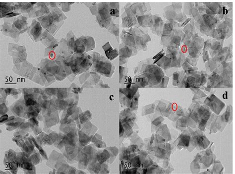 Hrtem Ab And Tem Cd Diagrams Of Tio2ns Hrtem Ab And Tem