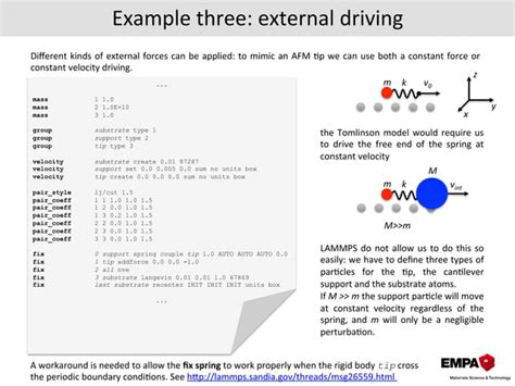 Non Equilibrium Molecular Dynamics With Lammps Pdf Chemistry Science