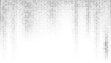 Premium Vector Gradient Binary Code Digits Background