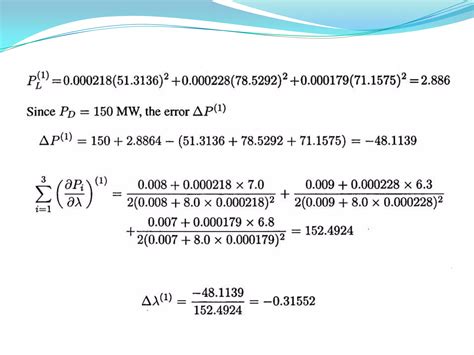 Economic Load Dispatch Pptx