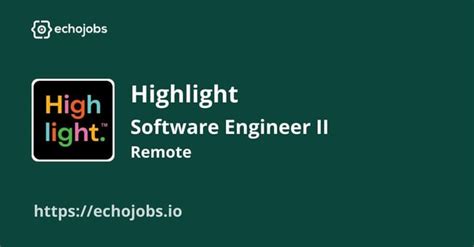 Highlight Is Hiring Software Engineer Ii Usd 115k 130k [remote] [go Typescript Aws Graphql