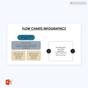 Editable Flowchart Templates MS Word PowerPoint